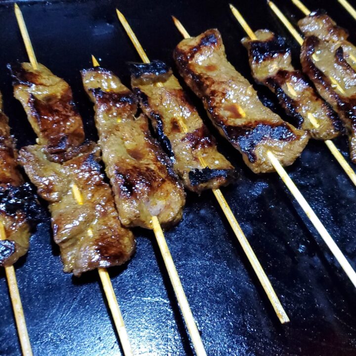 Easy Beef Satay - Camila Made