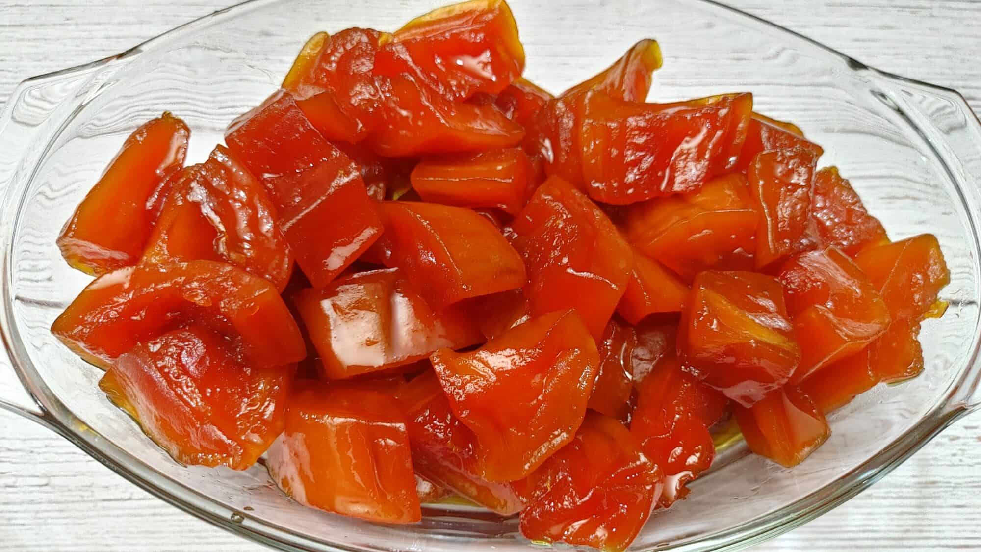 Dulce de Mamón (Paraguayan Papaya dessert) - Camila Made