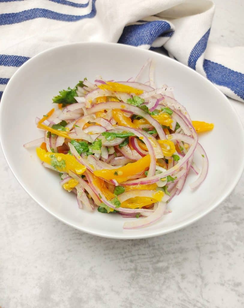 Easy Peruvian Salsa Criolla in just 15 minutes! | Camila Made