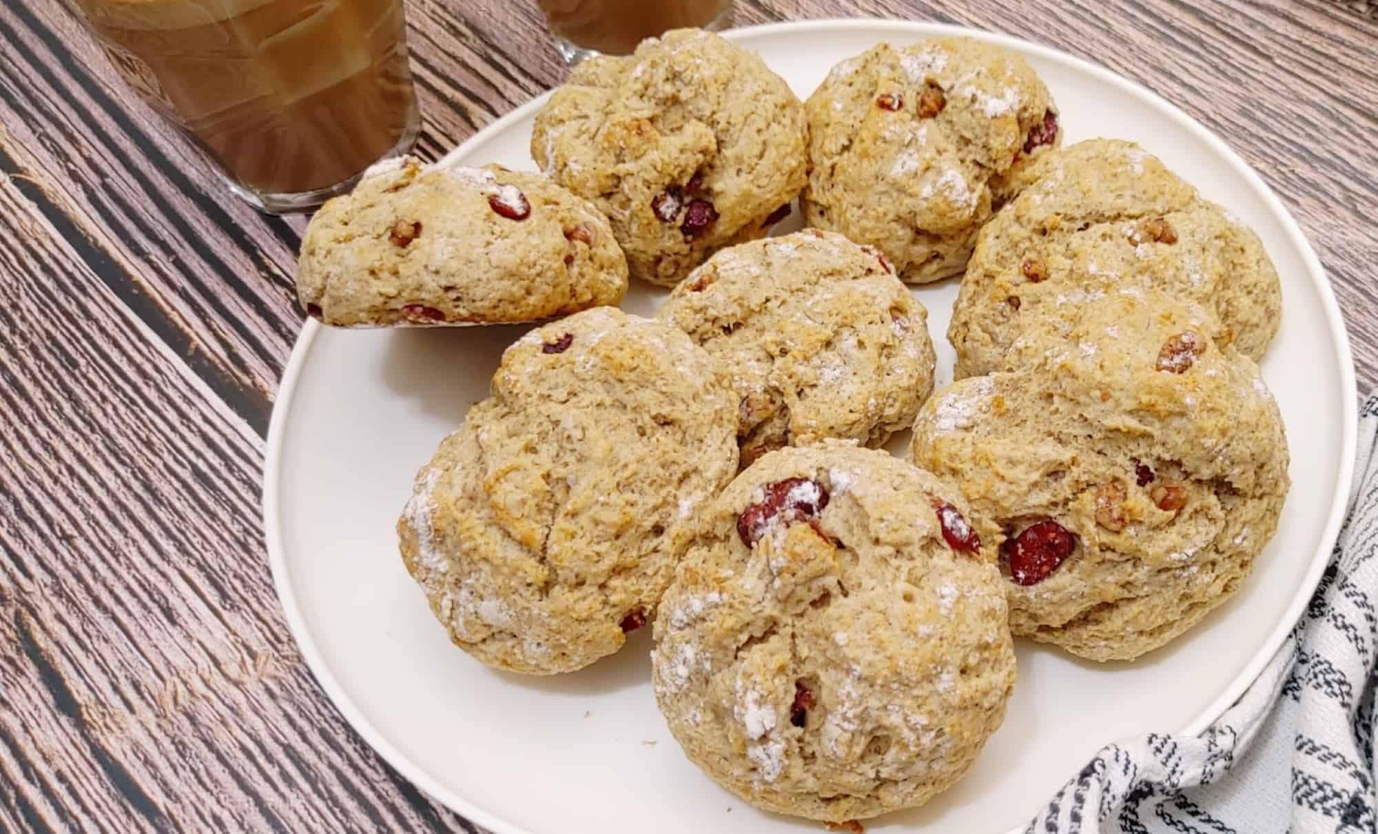 Easy Mini Irish Soda Bread with Cranberries | Camila Made