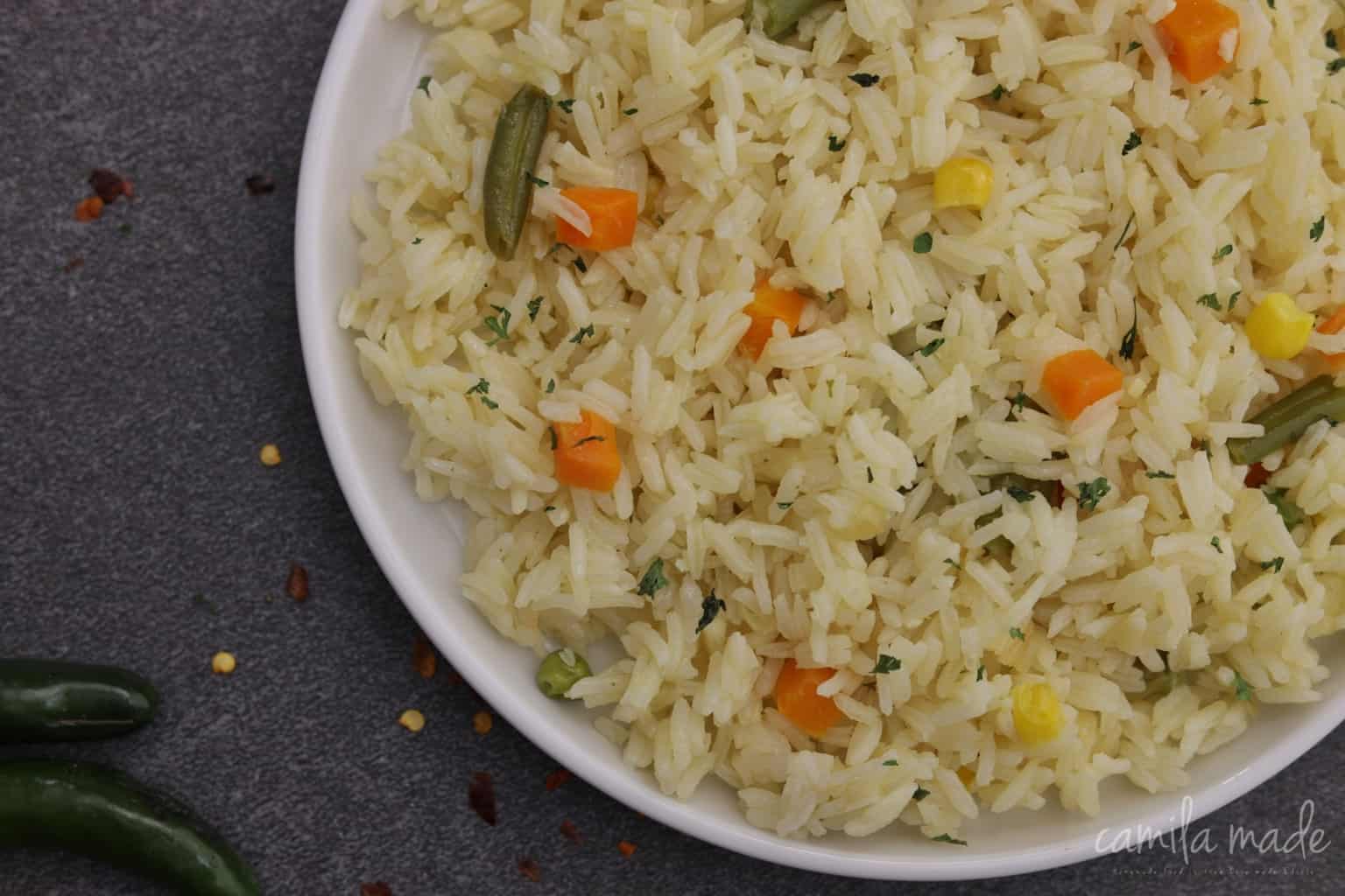 Mexican White Rice - Camila Made