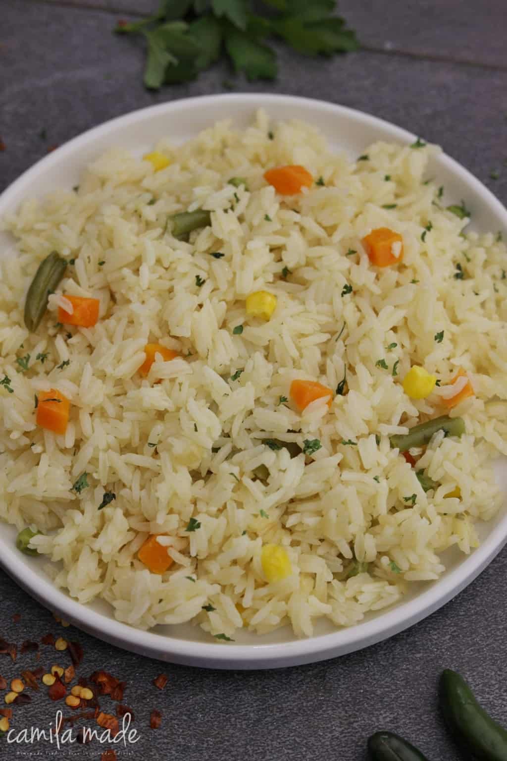 Easy Mexican White Rice | Camila Made