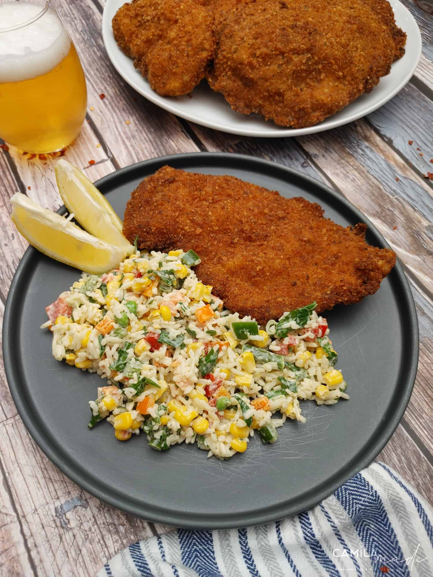 Rice Salad | Ensalada de Arroz - Camila Made
