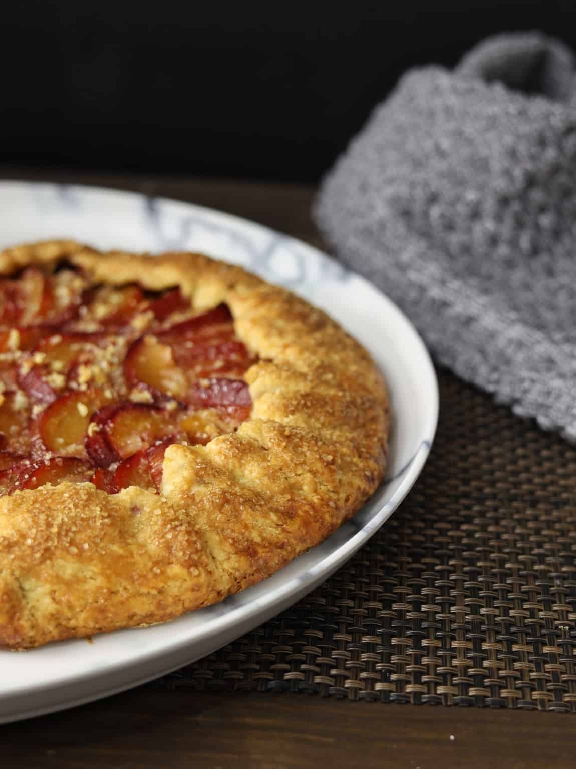 Plum Galette: A Perfect Rustic French Dessert - Camila Made
