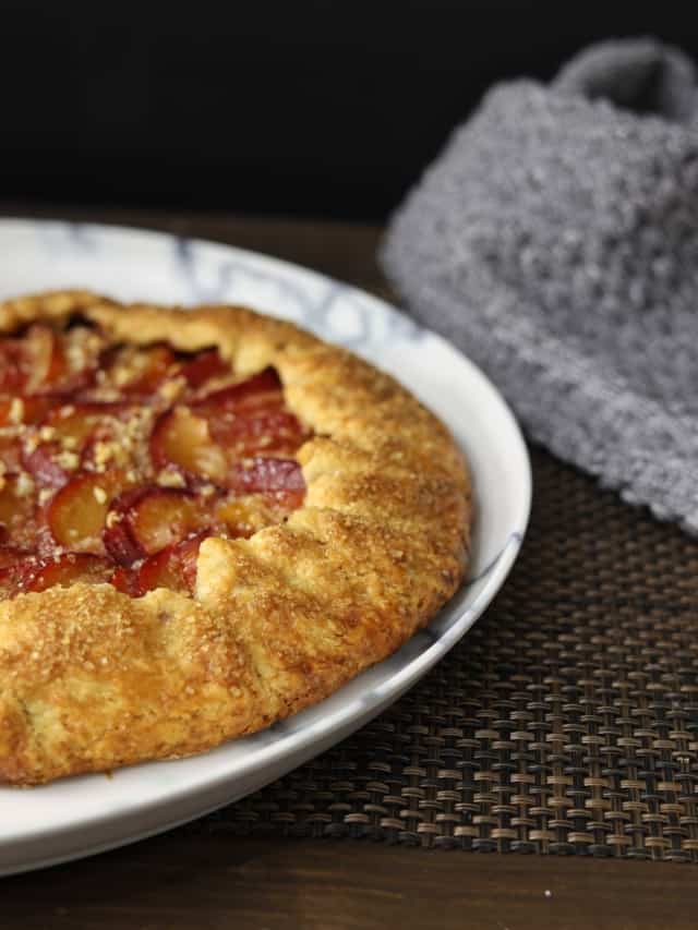 Plum Galette: A Perfect Rustic French Dessert - Camila Made