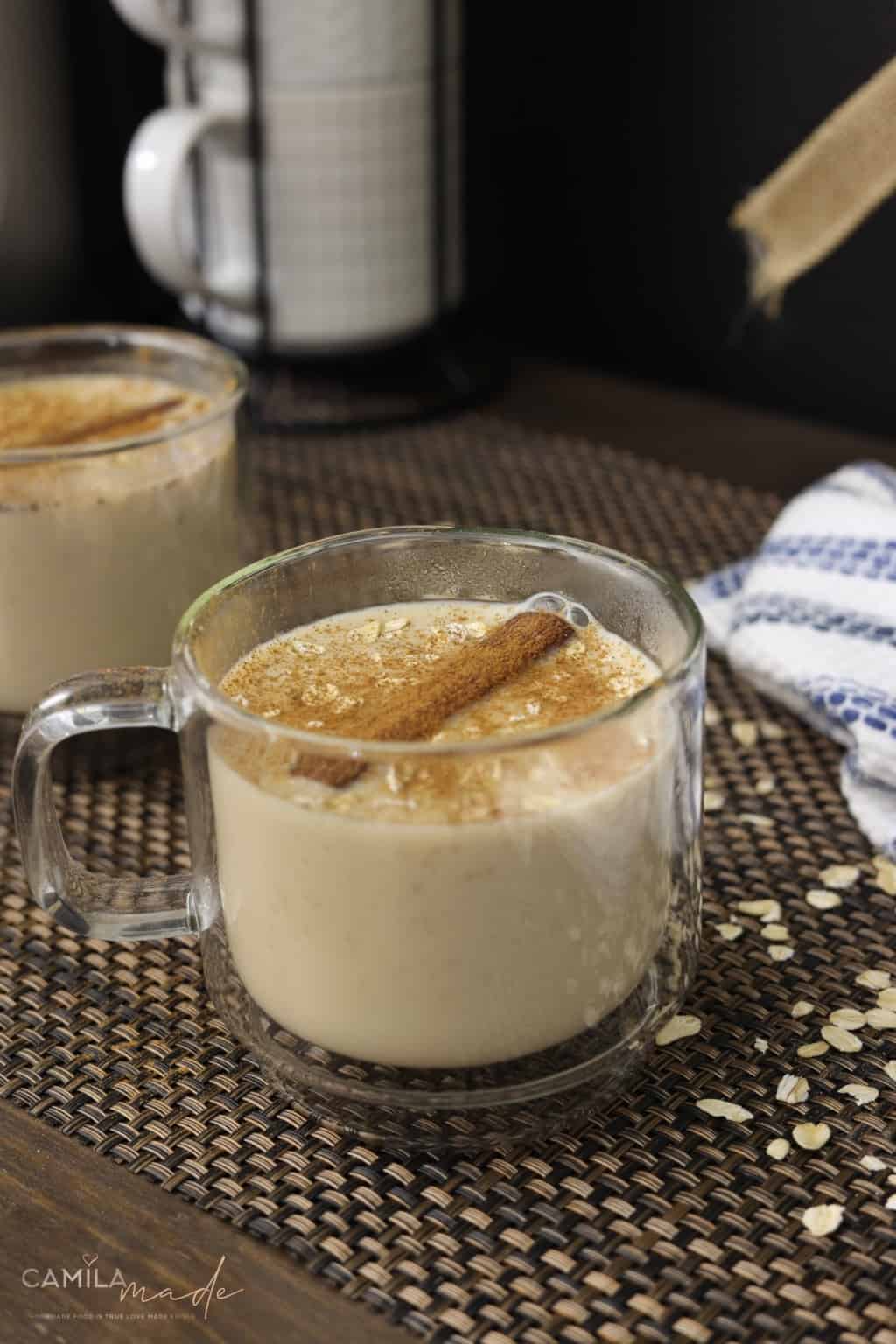 Atole de Avena: Easy Oatmeal Drink - Camila Made
