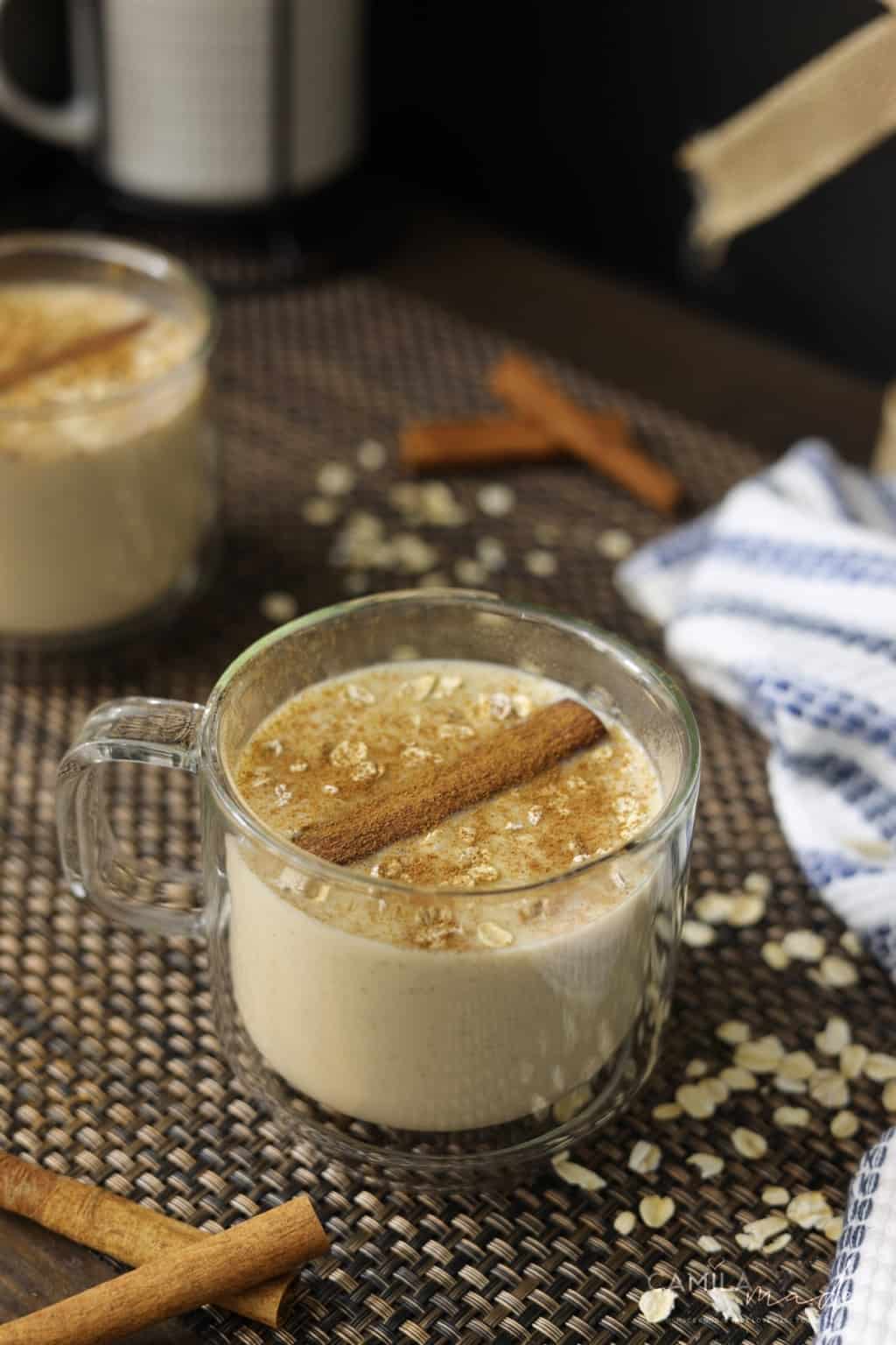 Atole de Avena: Easy Oatmeal Drink - Camila Made
