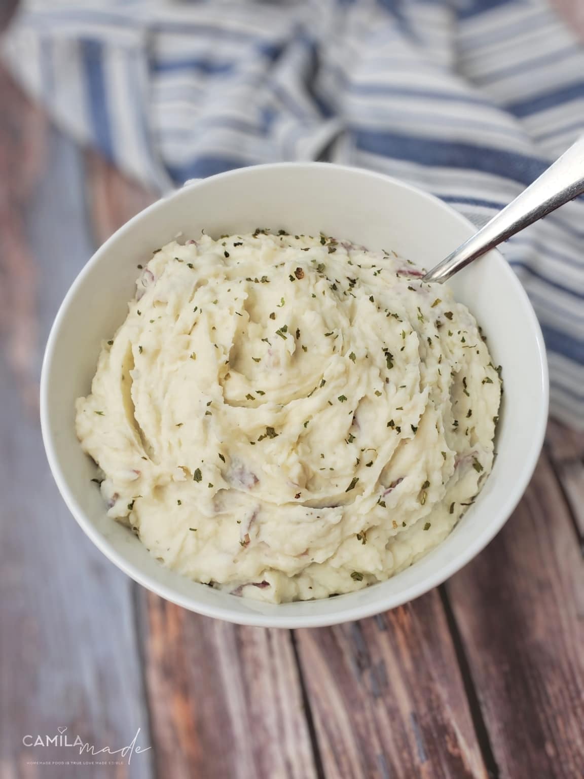 Garlic Mashed Potatoes - Camila Made