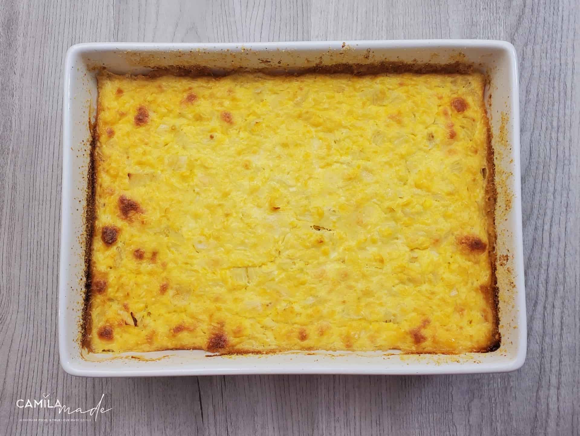 Authentic Chipa Guazú Recipe - Camila Made