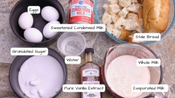 Budin De Pan: Easy Bread Pudding Recipe | Camila Made