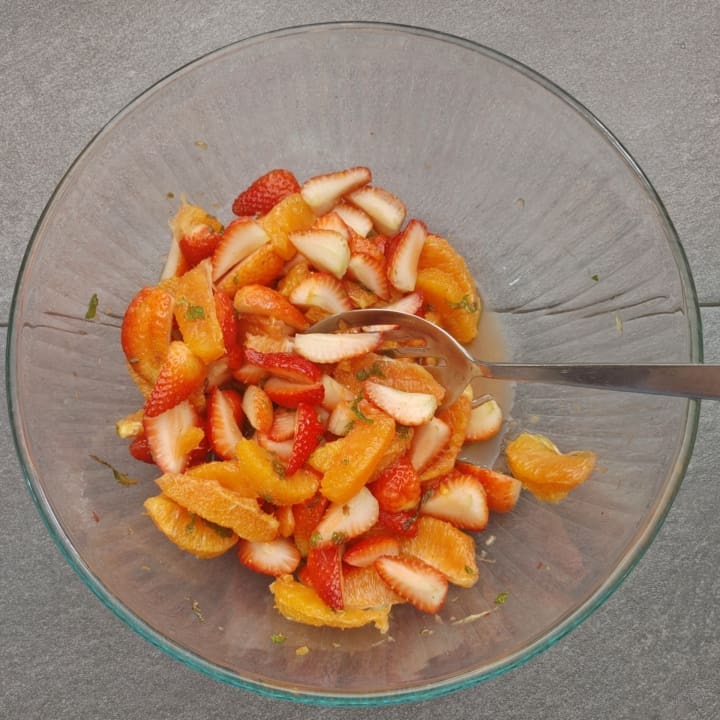 Strawberry Fruit Salad - Camila Made