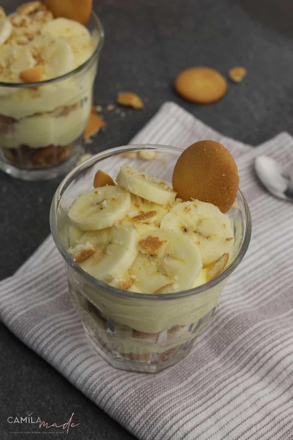 Banana Pudding Parfaits - Camila Made