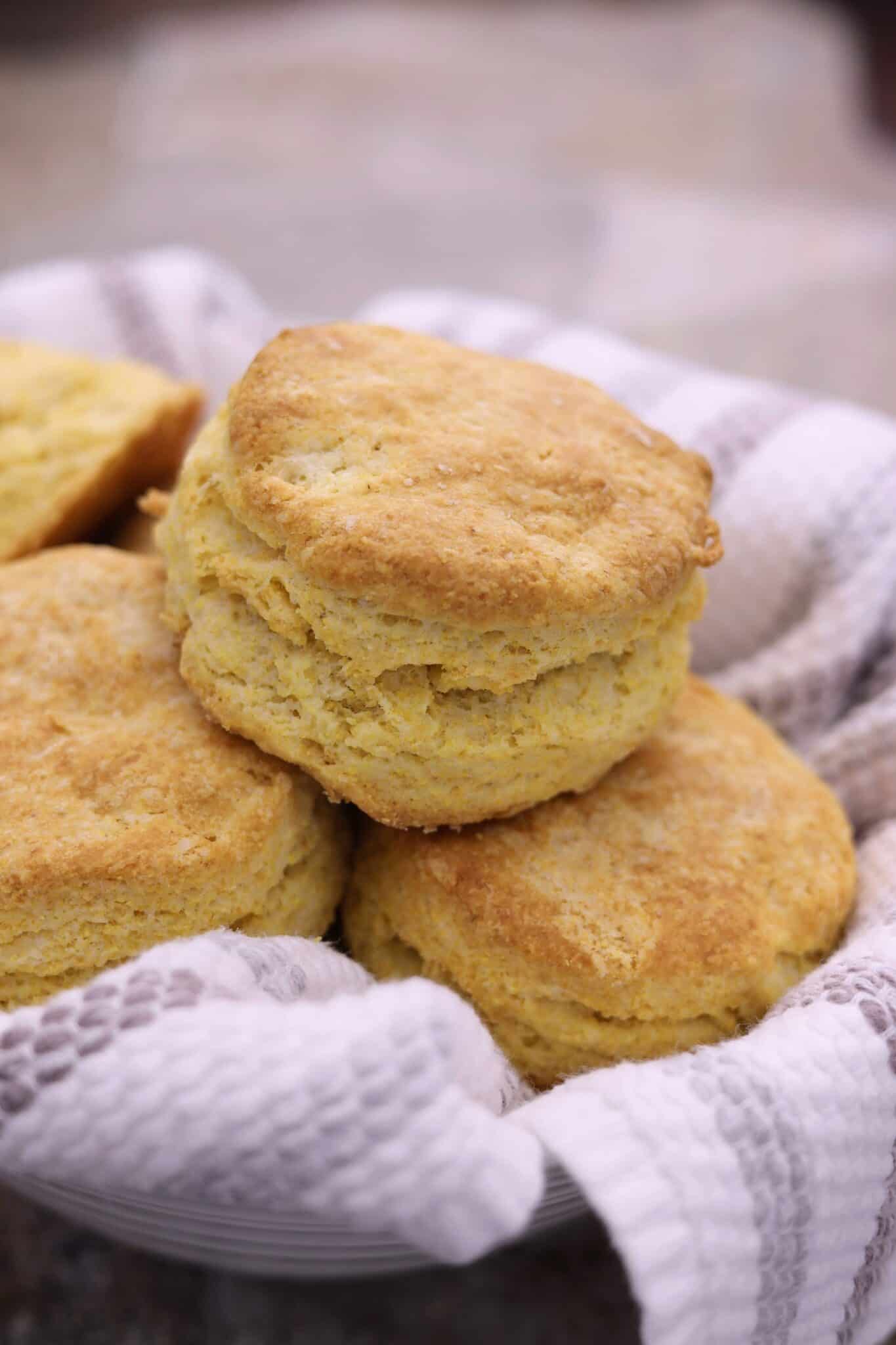 Cornmeal Biscuits - Camila Made