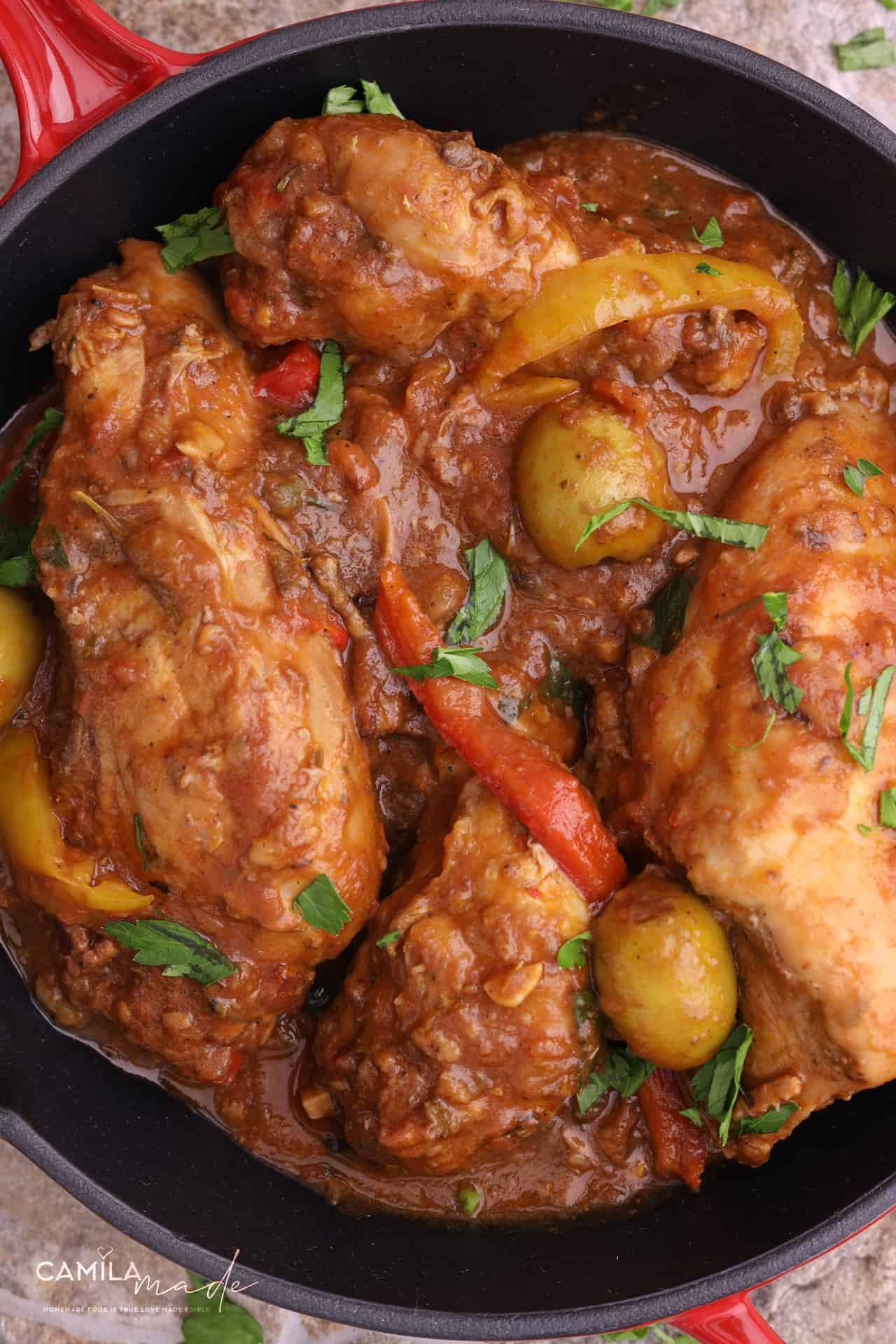 Easy Pollo Cacciatore - Camila Made