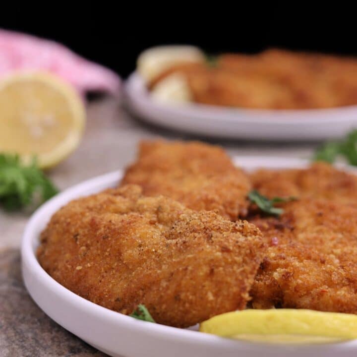 Easy Chicken Schnitzel - Camila Made