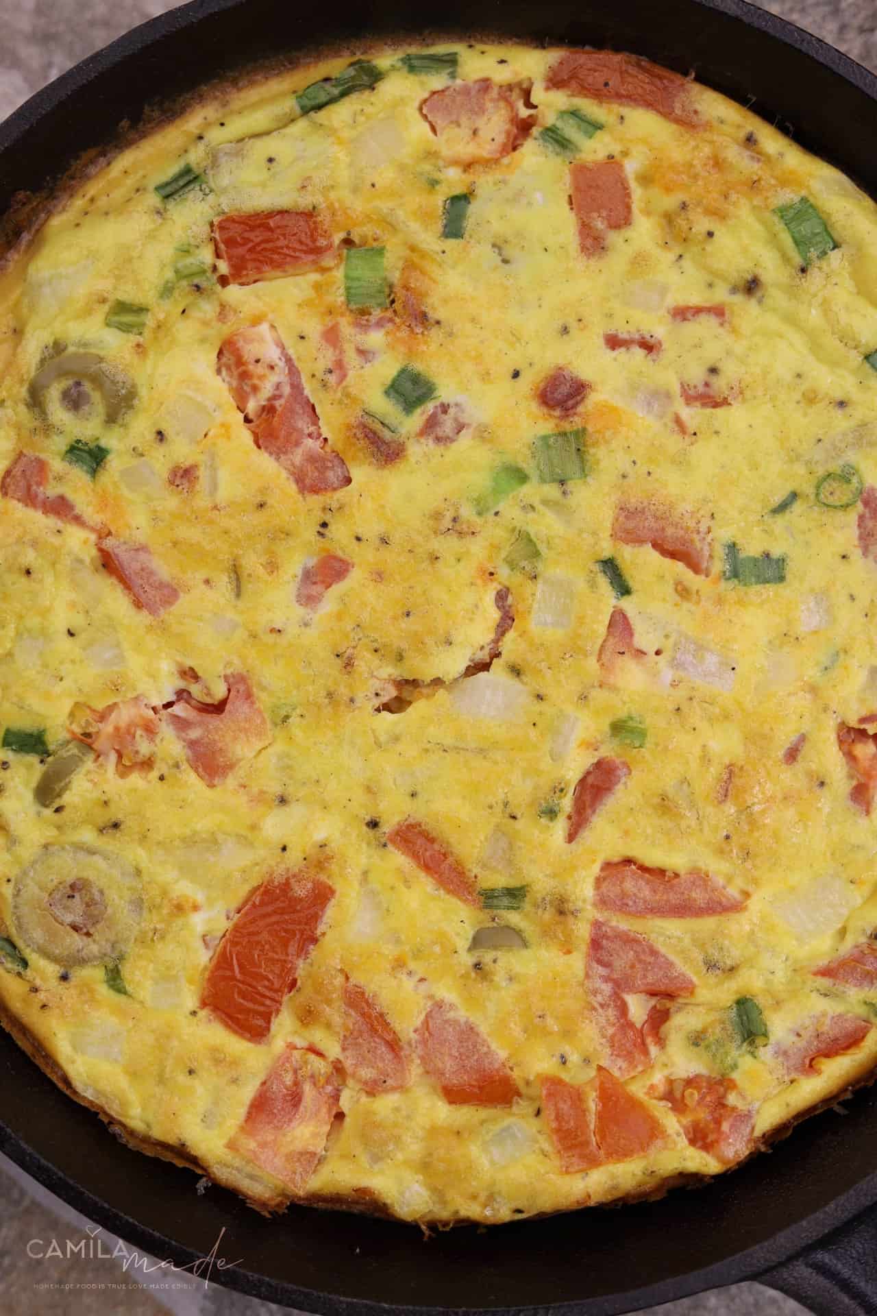 Perfect Frittata Recipe - Camila Made