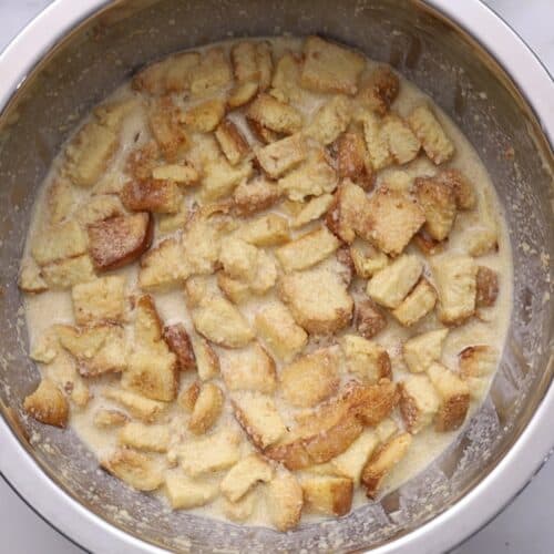 Bread Pudding with Bourbon Sauce - Camila Made