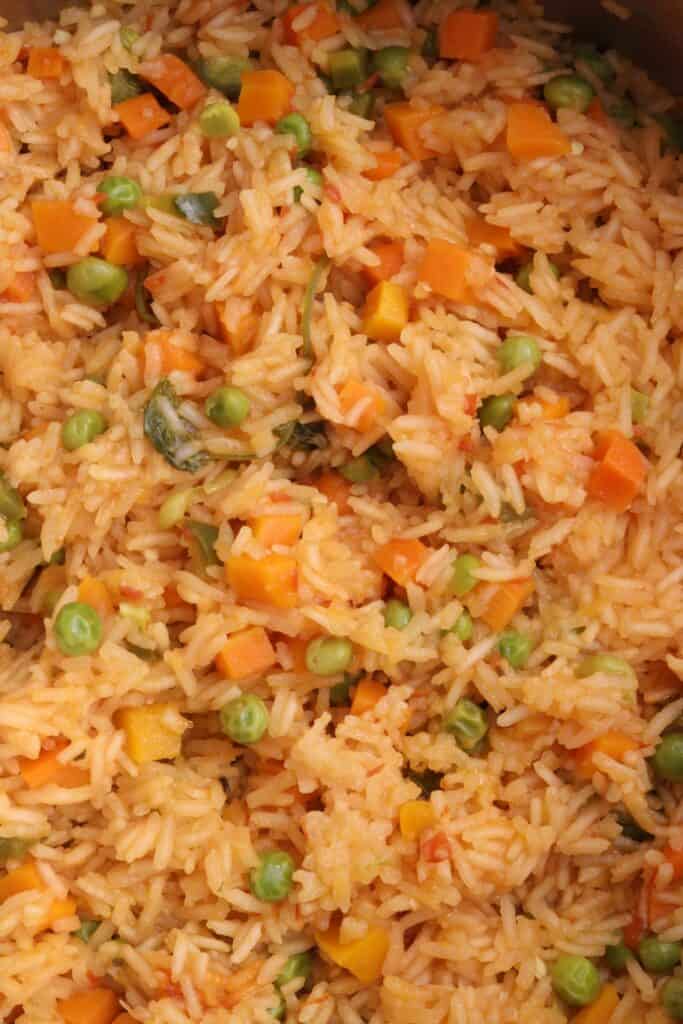 Arroz Rojo: Easy Mexican Red Rice - Camila Made