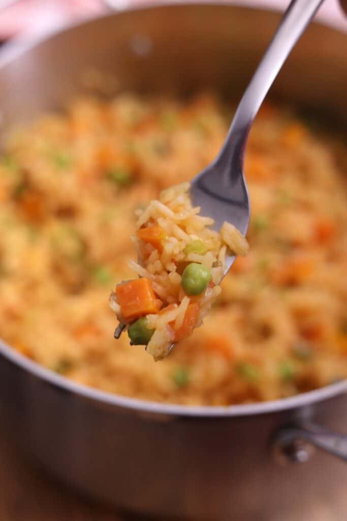 Arroz Rojo: Easy Mexican Red Rice | Camila Made