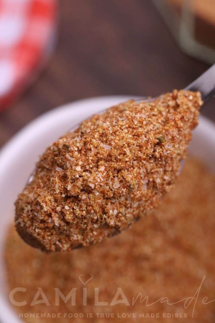Homemade Sazón with Coriander and Annatto (Achiote) - Camila Made