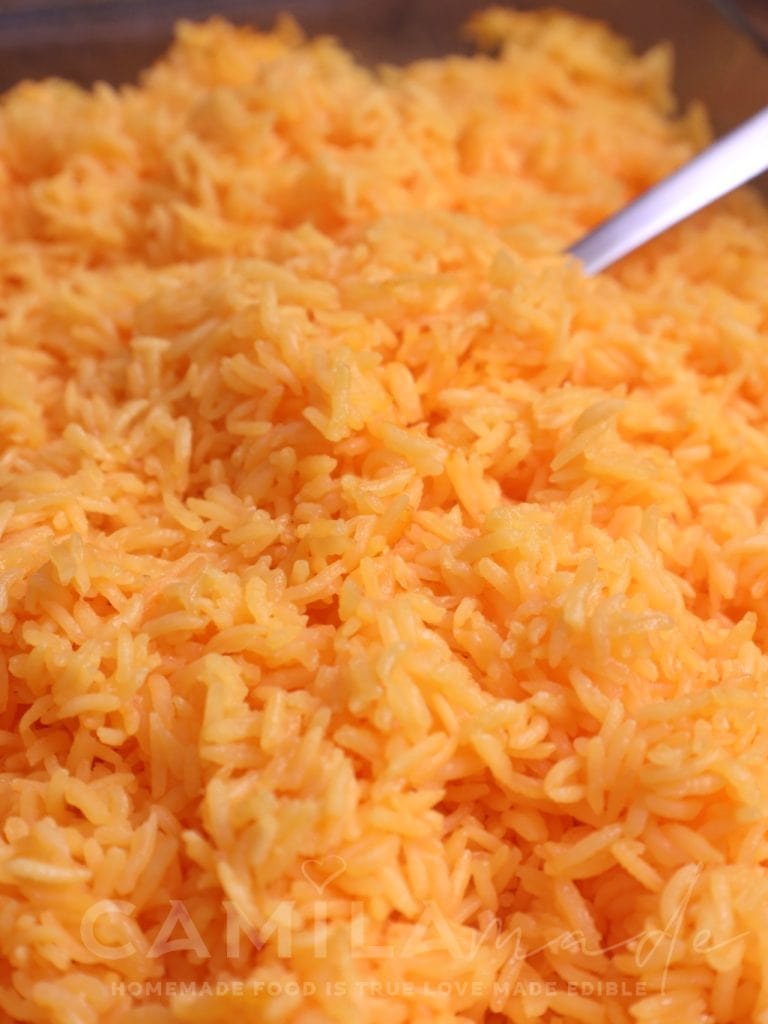 Baked Yellow Rice - Camila Made