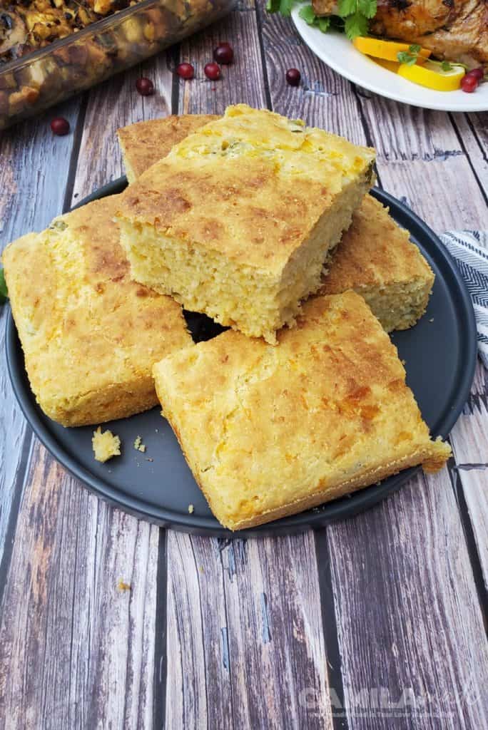 Easy Coconut Cornbread - Camila Made