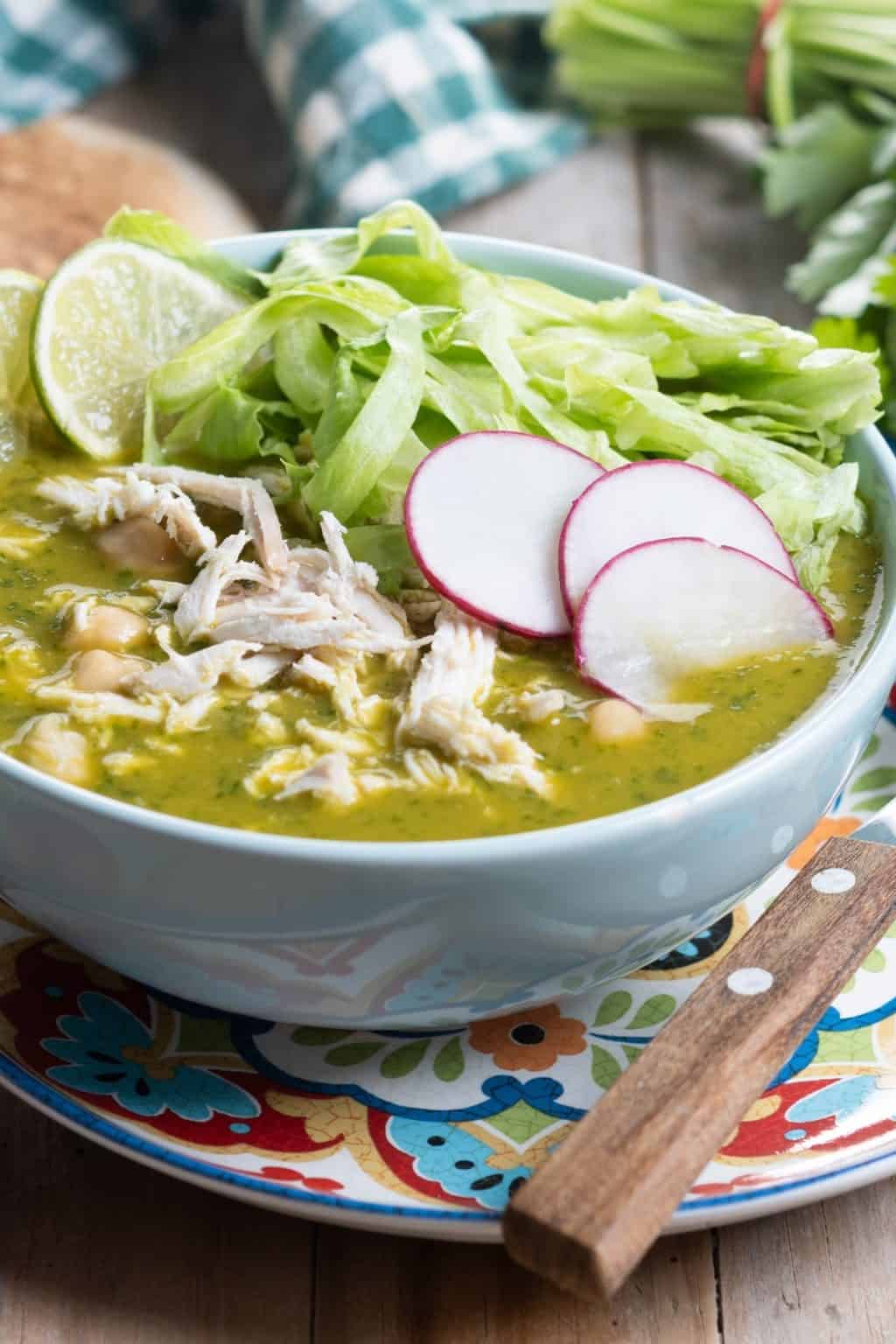 Pozole Verde de Pollo - Camila Made